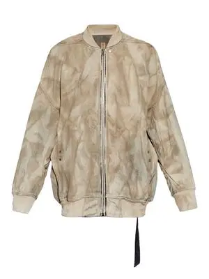 Rick Owens Oversized Denim Jacket - Beige