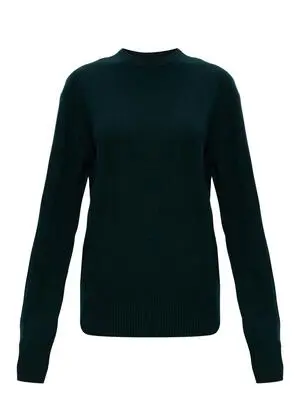 TOTEME Cashmere Crew Neck Sweater - Green