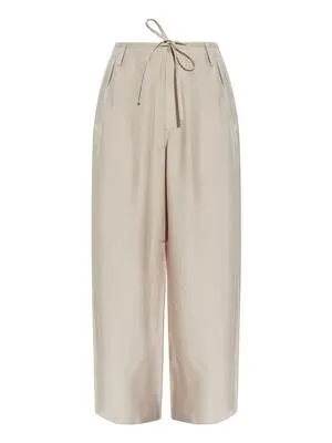 Y3 Loose-fit Trousers - Beige
