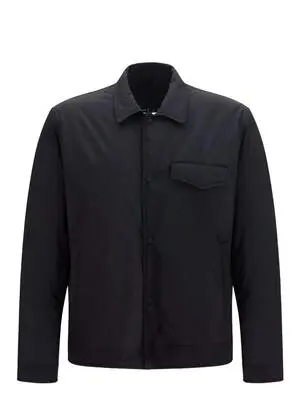 Herno Herno Button-Down Pocket Detail Shirt Jacket Black