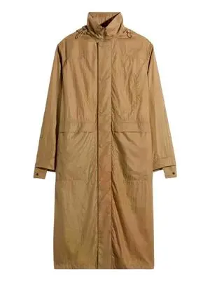 LEMAIRE Hooded Raincoat - Brown