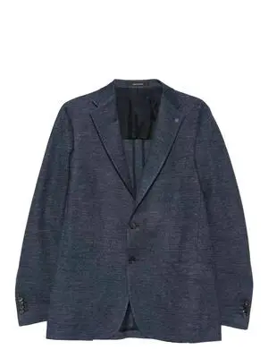 Tagliatore Single-breasted Blazer - Blue