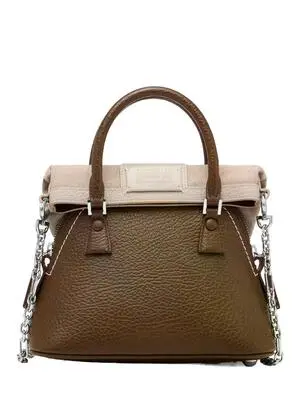 MAISON MARGIELA Micro 5ac Tote Bag - Brown