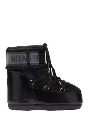 Moon Boot Icon Low Glance Glossed Snow Boots - Black