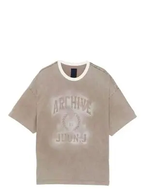 JUUN.J Ringer T-shirt - Brown