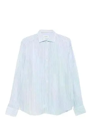 TINTORIA MATTEI 954 Striped Shirt - Blue