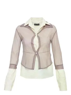 Hache Layered Shirt - Neutrals