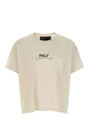 PALY Logo Pocket T-shirt - Neutrals