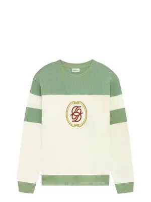 Drole De Monsieur Logo-embroidered Sweatshirt - Neutrals