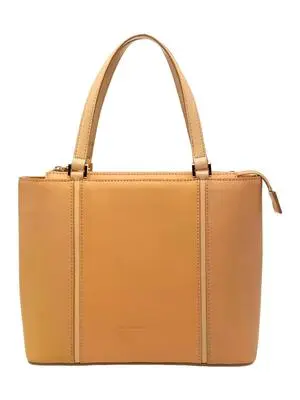 Burberry 2000-2017 Leather Tote Bag - Brown