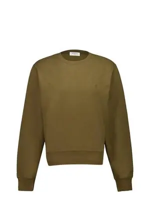 SAINT LAURENT Cassandre Embroidered Jumper