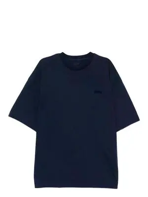 JUUN.J Logo-embroidered T-shirt - Blue