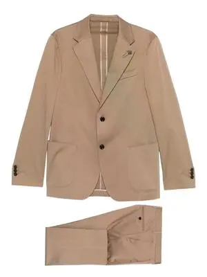 LARDINI Single-breasted Suit - Neutrals
