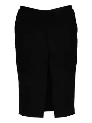 DONDUP Pencil Midi Skirt - Black