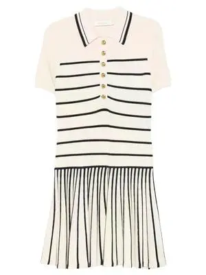 Zimmermann Luna Mini Dress - Neutrals
