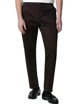 PT TORINO PT Torino Tailored Slim Fit Trousers Brown