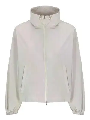 Herno Funnel-neck Jacket - Neutrals