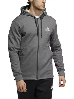 Adidas Zip-up Hoodie - Grey