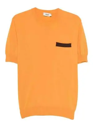 Altea Patch-pocket T-shirt - Orange