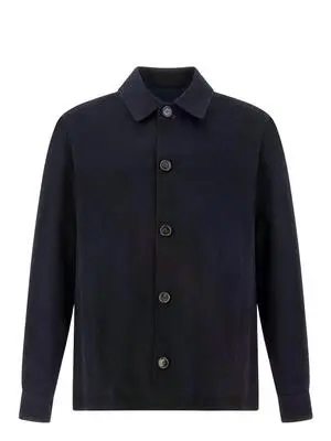 Paul & Shark Long-sleeve Buttoned Overshirt - Blue
