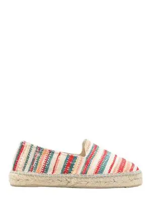 Manebí Striped Espadrilles - Red