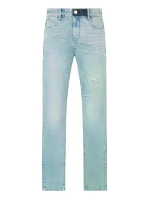 RtA Bryant Logo Skinny Jeans - Blue