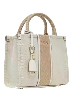 Liu Jo Small Patterned Jacquard Tote Bag - Neutrals
