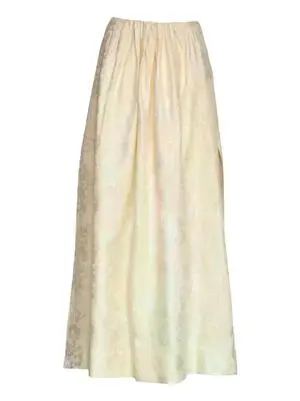 DEPARTMENT 5 Side-slit Long Skirt - Neutrals
