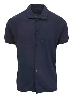 Kiton Short-sleeve Shirt - Blue