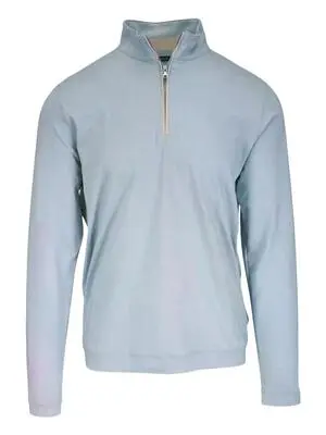Peter Millar Albatross Quarter-zip Polo Shirt - Blue