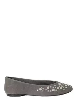 Gimaguas Studded Ballet Flats - Grey