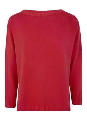 Rossopuro Ribbed Knitwear - Red