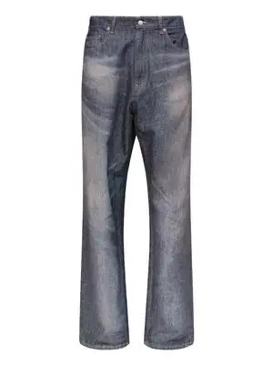 MAISON MARGIELA Faded Straight-leg Trousers - Blue
