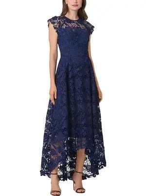Shoshanna Cheshire Brena Lace Dress - Navy