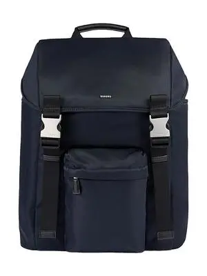 Sandro Nylon Backpack - Navy Blue