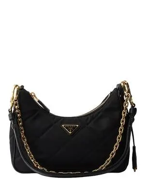 Prada Re-edition Quilted Re-nylon Mini-bag - Black