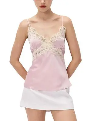 ELODIE THE LABEL Sidonie Top - Light Rose