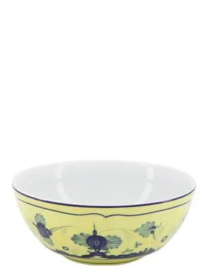 GINORI 1735 Oriente Italiano Citrino Porcelain Bowl - Yellow