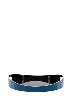 MAISON SARAH LAVOINE Basile Lacquered Tray - Blue
