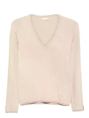 Liu Jo V-neck Sweater - Neutrals