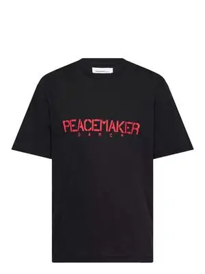 PEACEMAKER OAMC Logo-print T-shirt - Black