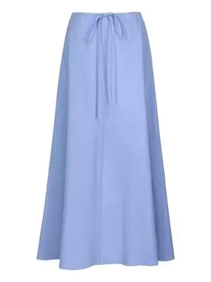 PETER COHEN Drawstring Skirt - Blue