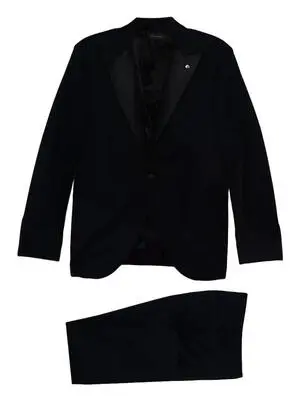 LUIGI BIANCHI MANTOVA Button Suit - Blue