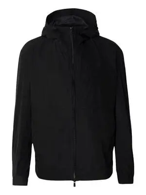 BOSS Zip Hooded Jacket - Black
