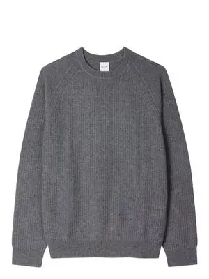 Paul Smith Ribbed Crew-neck Sweater - Grey