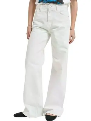 ROY ROGER'S Wide-leg Jeans - White