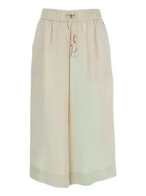 MERCI Elasticated Bermuda Neutrals
