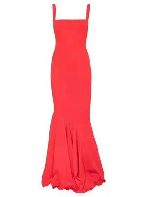 Solace London Lottie Maxi Dress - Red