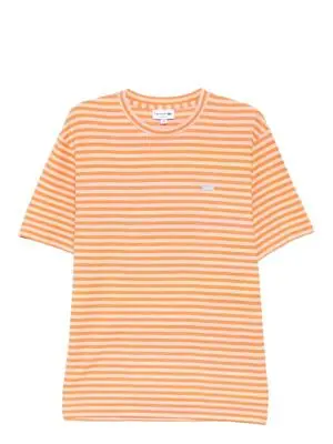 Lacoste Striped T-shirt - Orange