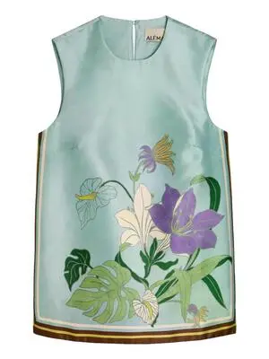 ALEMAIS Alfie Floral Top - Blue